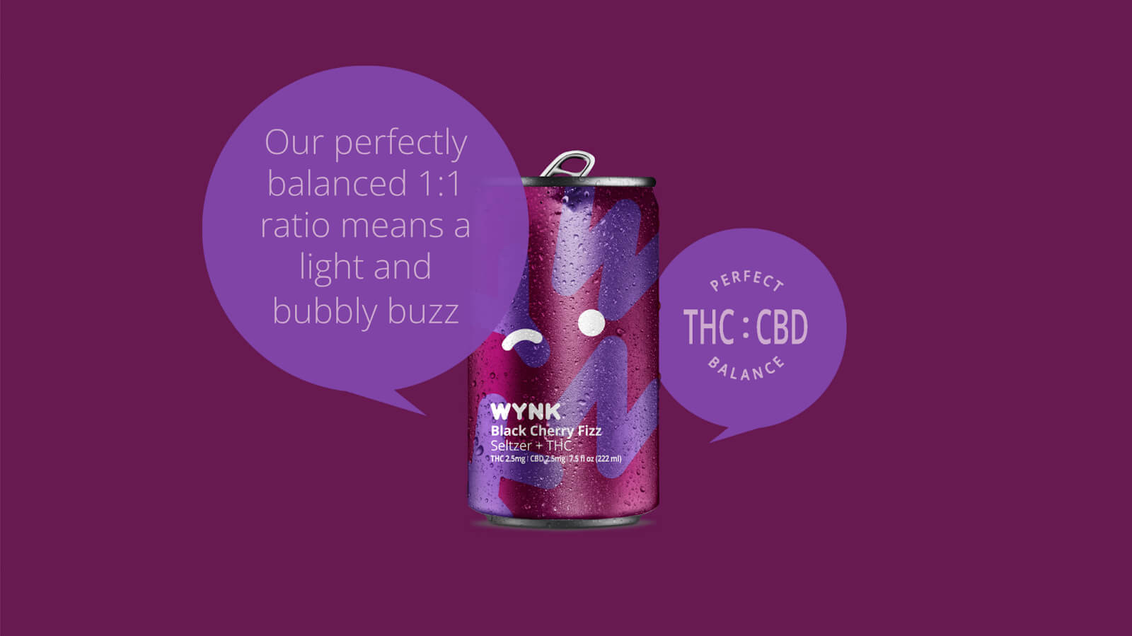 WYNK Seltzer + THC: Balanced, Light, and Social