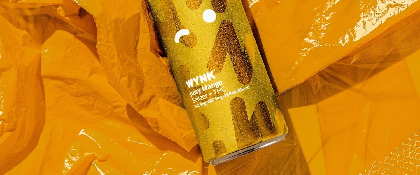 WYNK Juicy Mango | Shop THC Seltzer Online